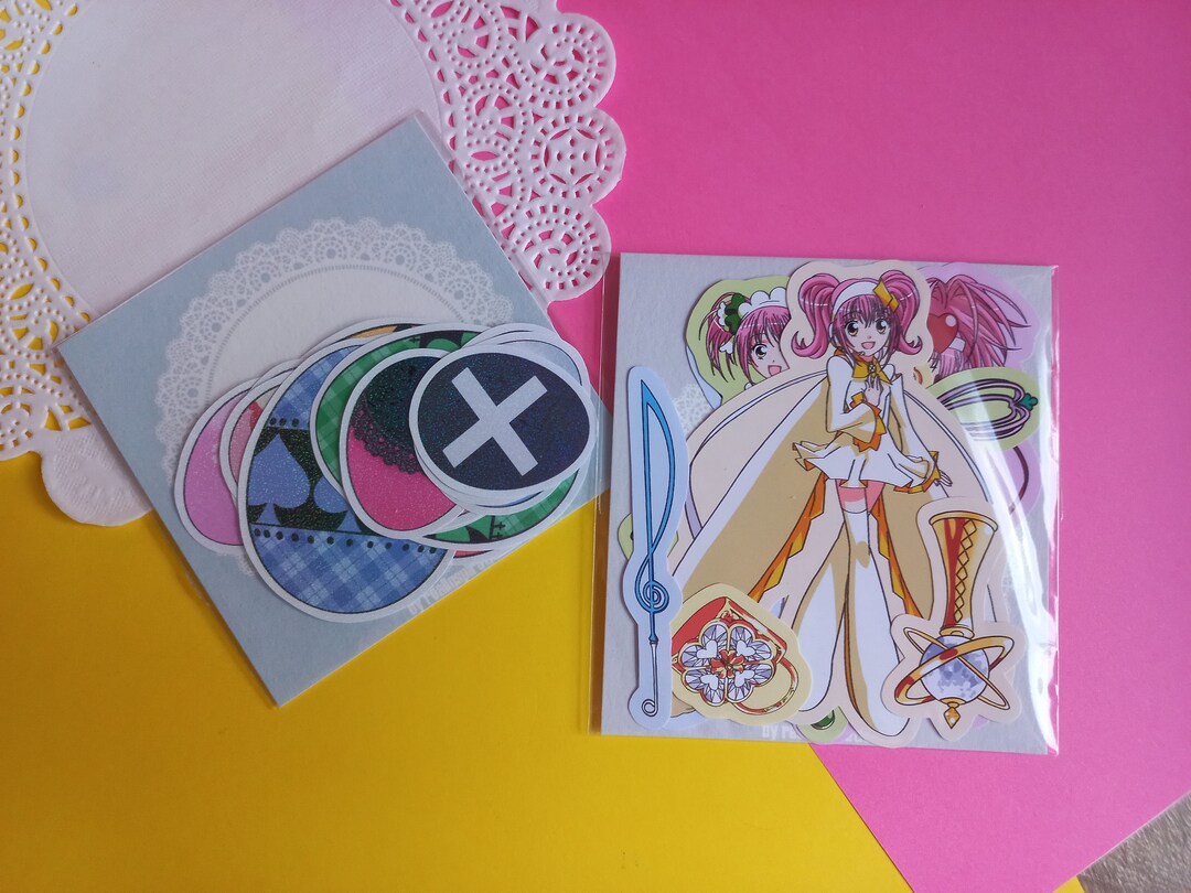 Shugo Chara Big Magical Girls Stickers - Etsy