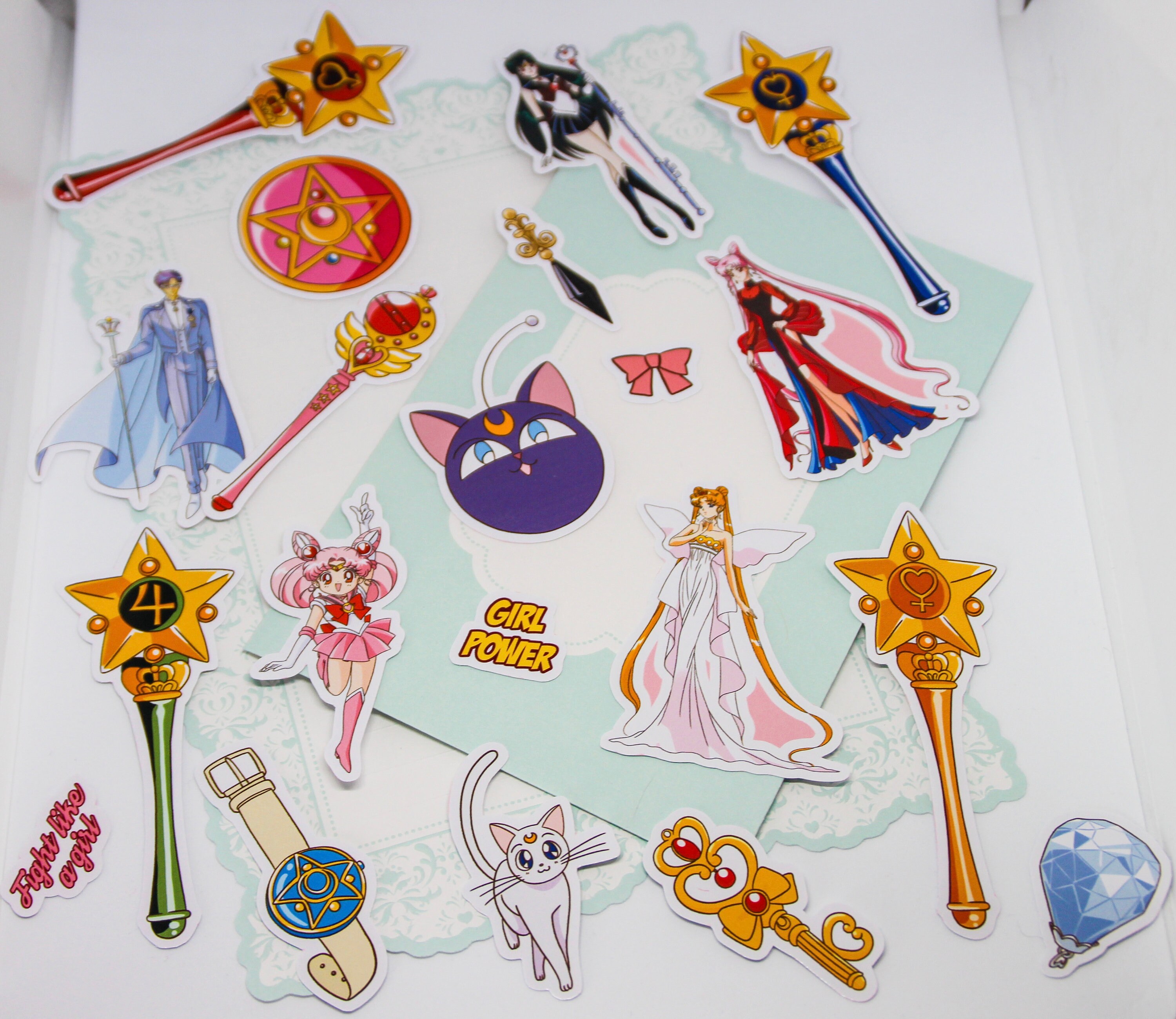 Magical Girls Cute Anime Planner Stickers - Etsy