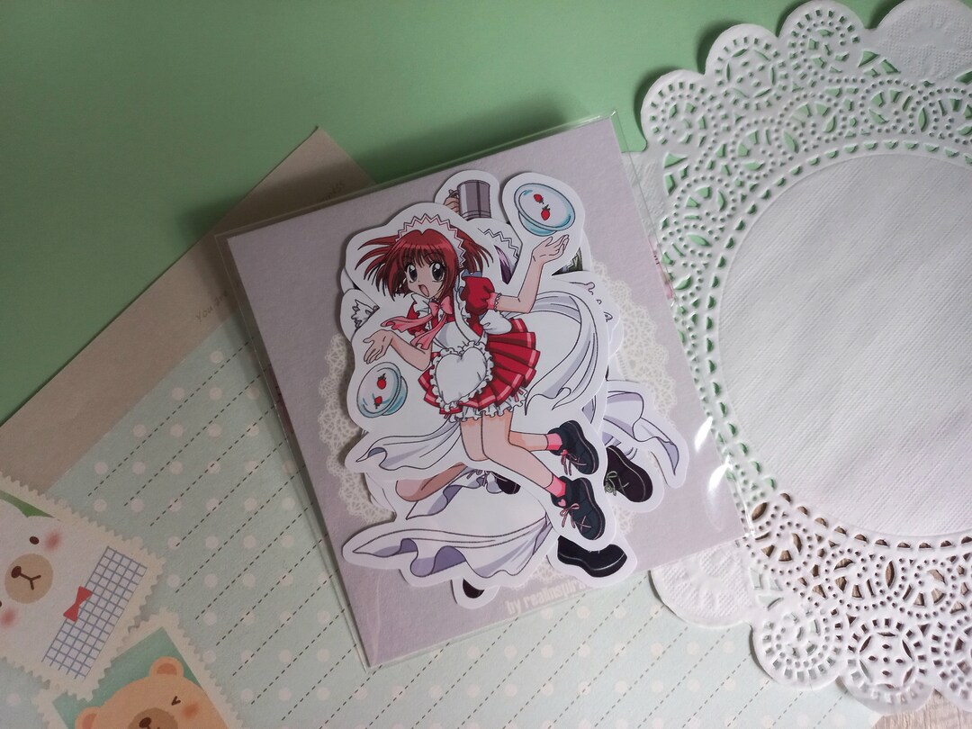 Tokyo Mew Mew Anime Magical Girls Maid Cafe Stickers Postcards - Etsy