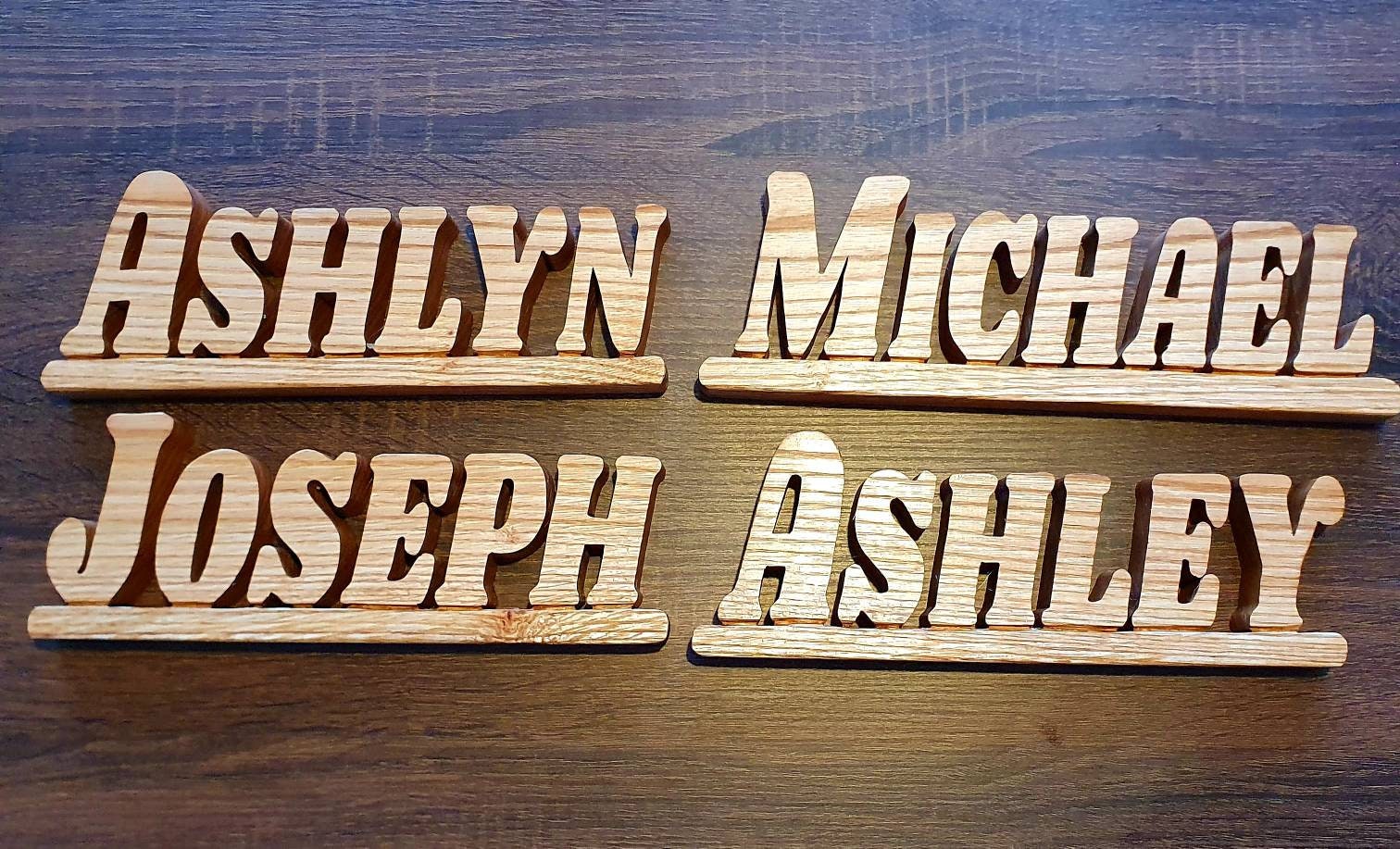 Wooden Name Sign | Etsy