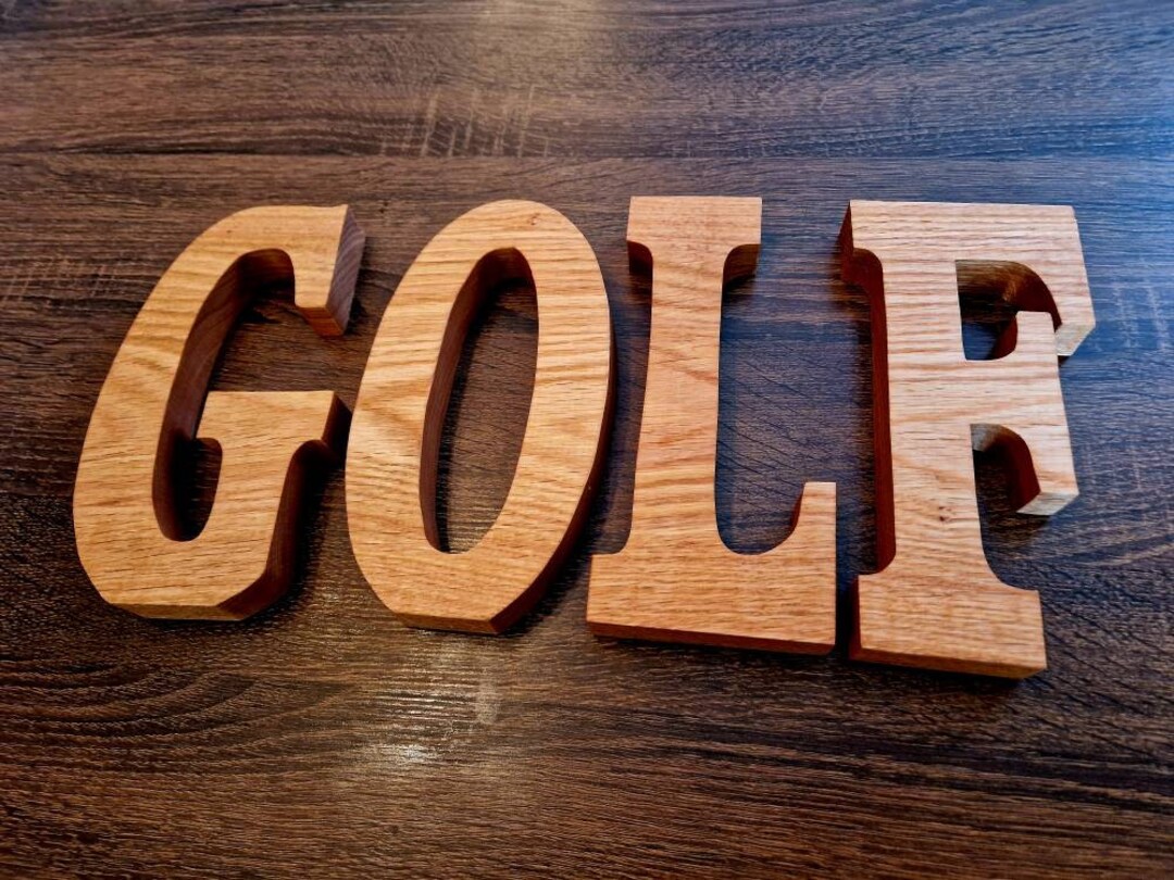 LETTERS IN OAK 8 Inch Tall Large Solid English Oak - Etsy UK