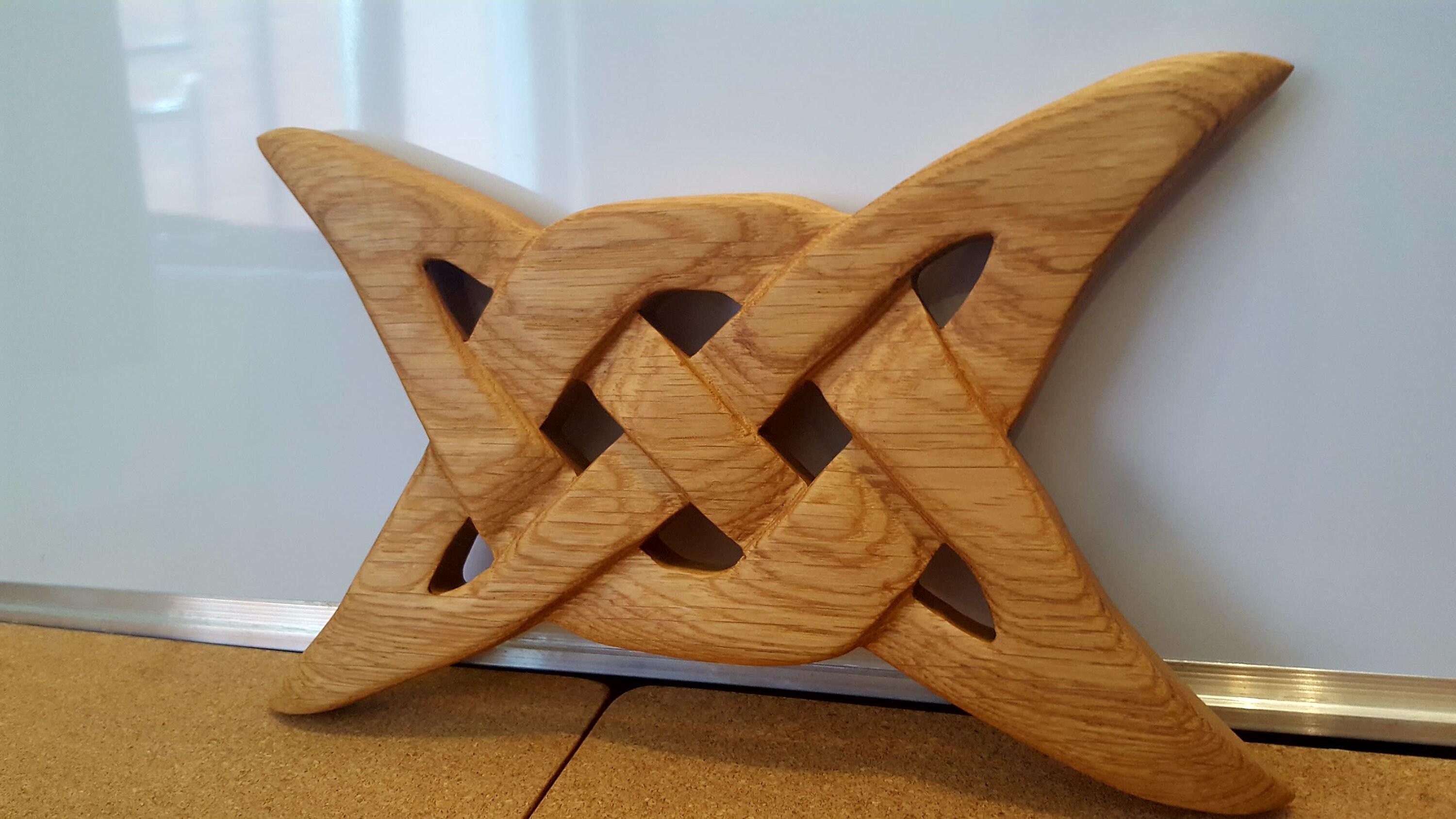 Celtic Knot Solid Oak Symbol Unique - Etsy