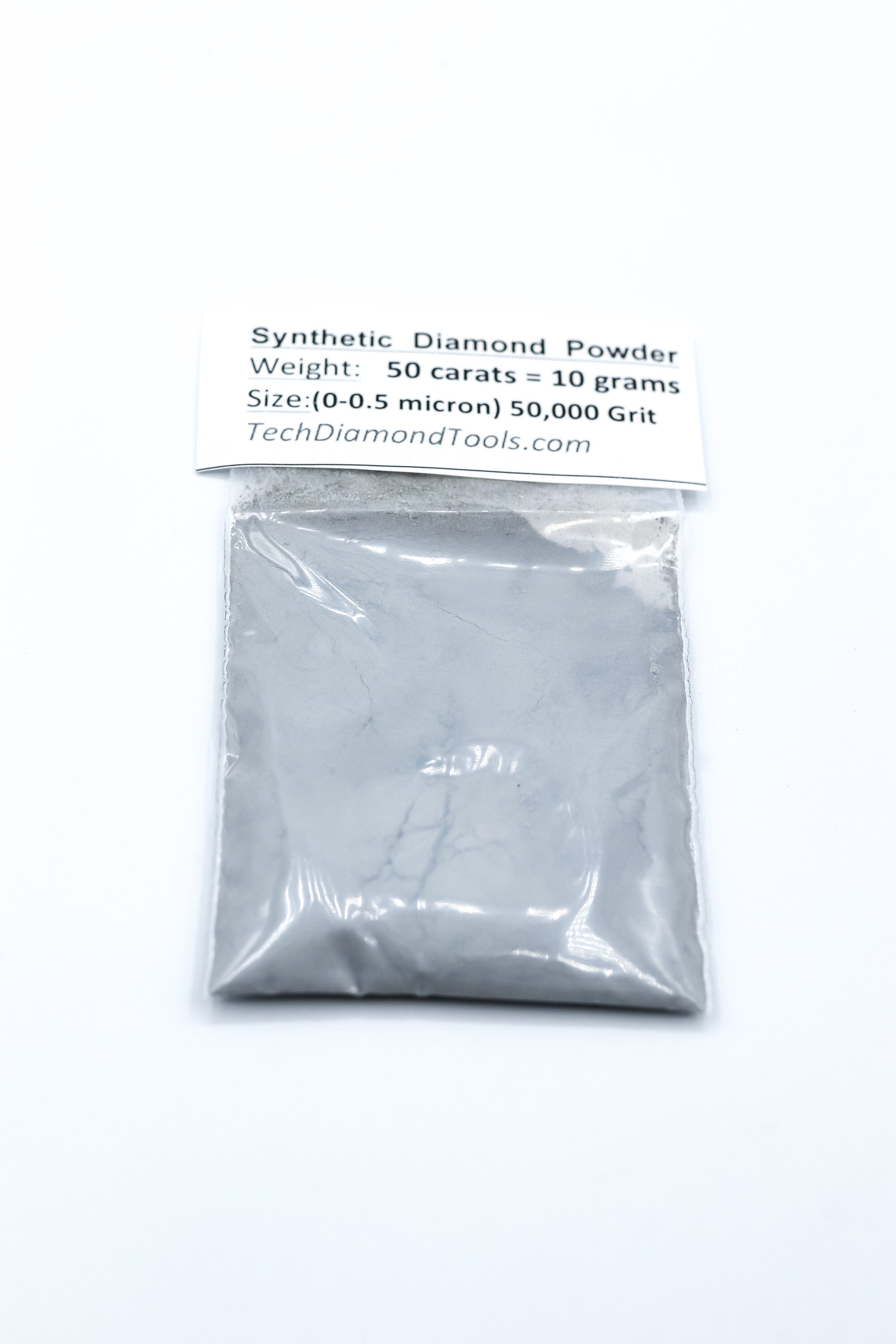 Polishing Diamond Powder, 50,000 Grit, 0.5 Micron, Metal, Glass ...