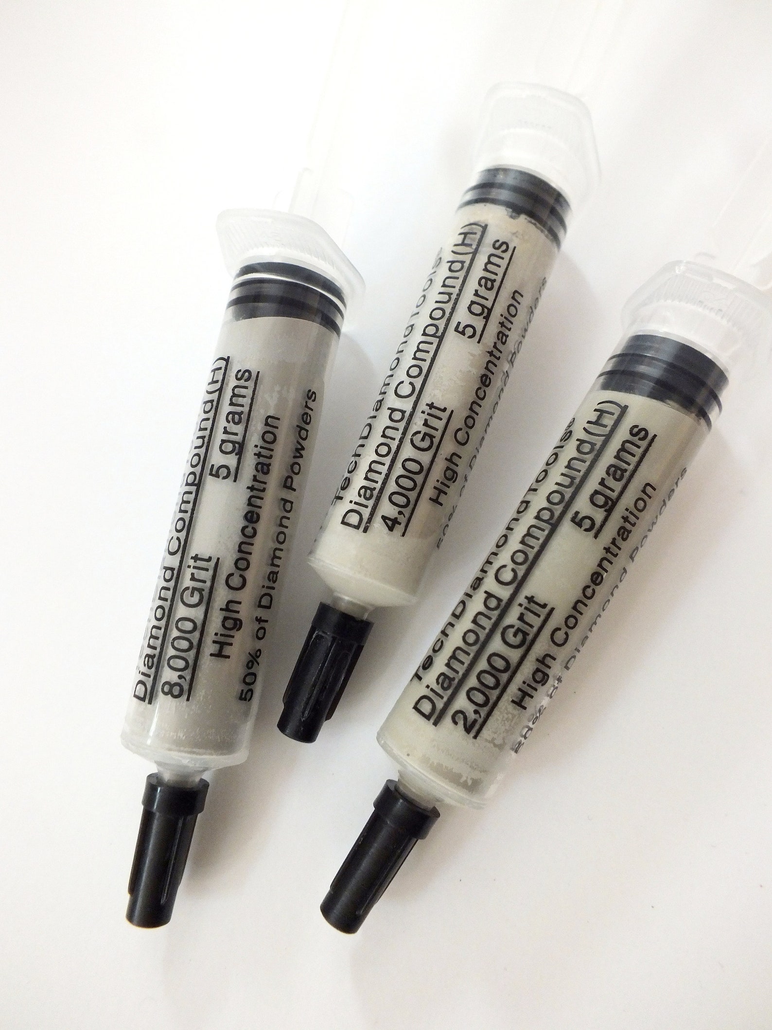 DIAMOND POLISHING COMPOUND, 3 гnits, 50% of Diamond Powder, Grit 2,000 ...