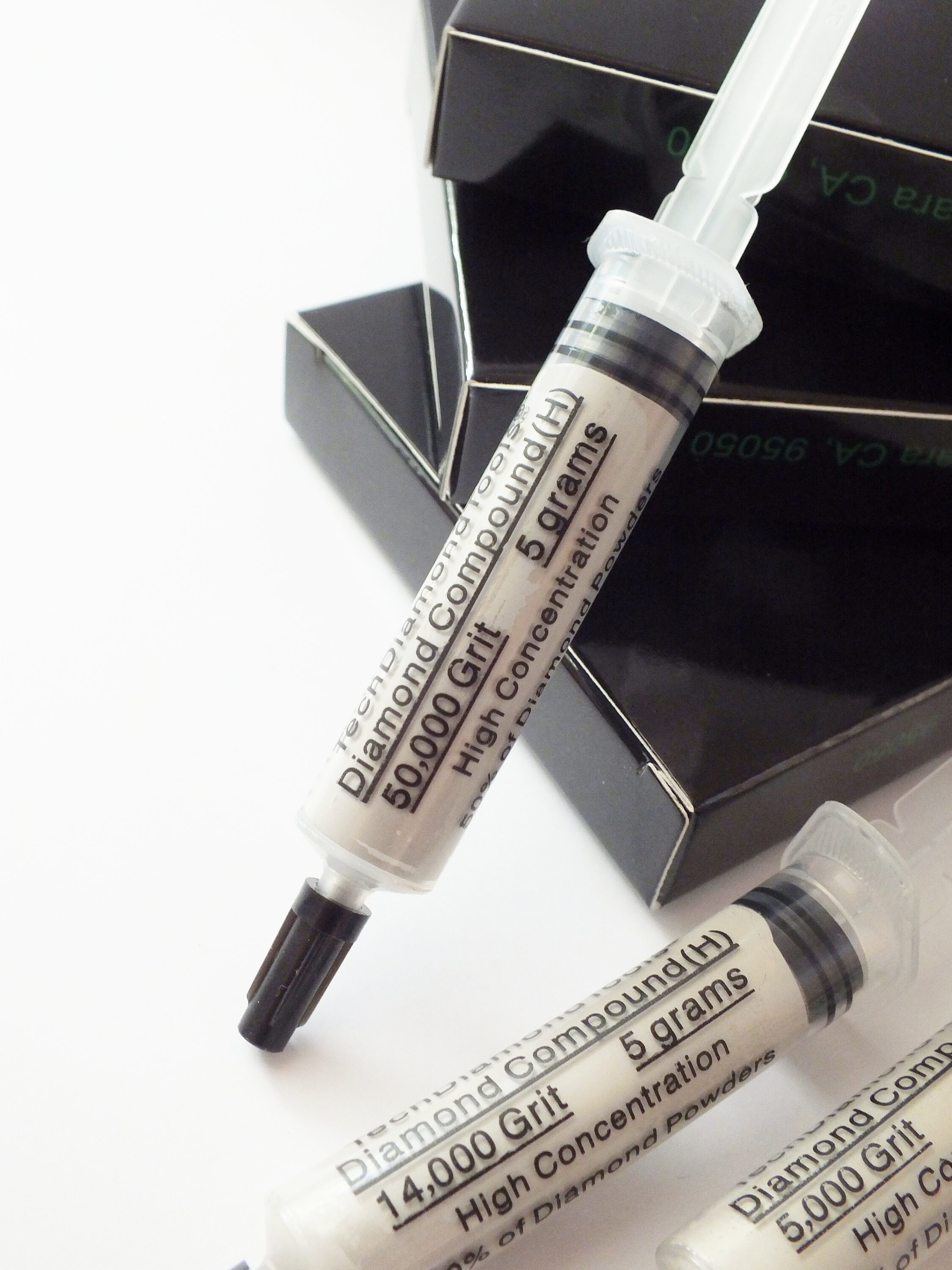 DIAMOND POLISHING COMPOUND, 3 Units, 50% of Diamond Powder, Grit 5000 ...