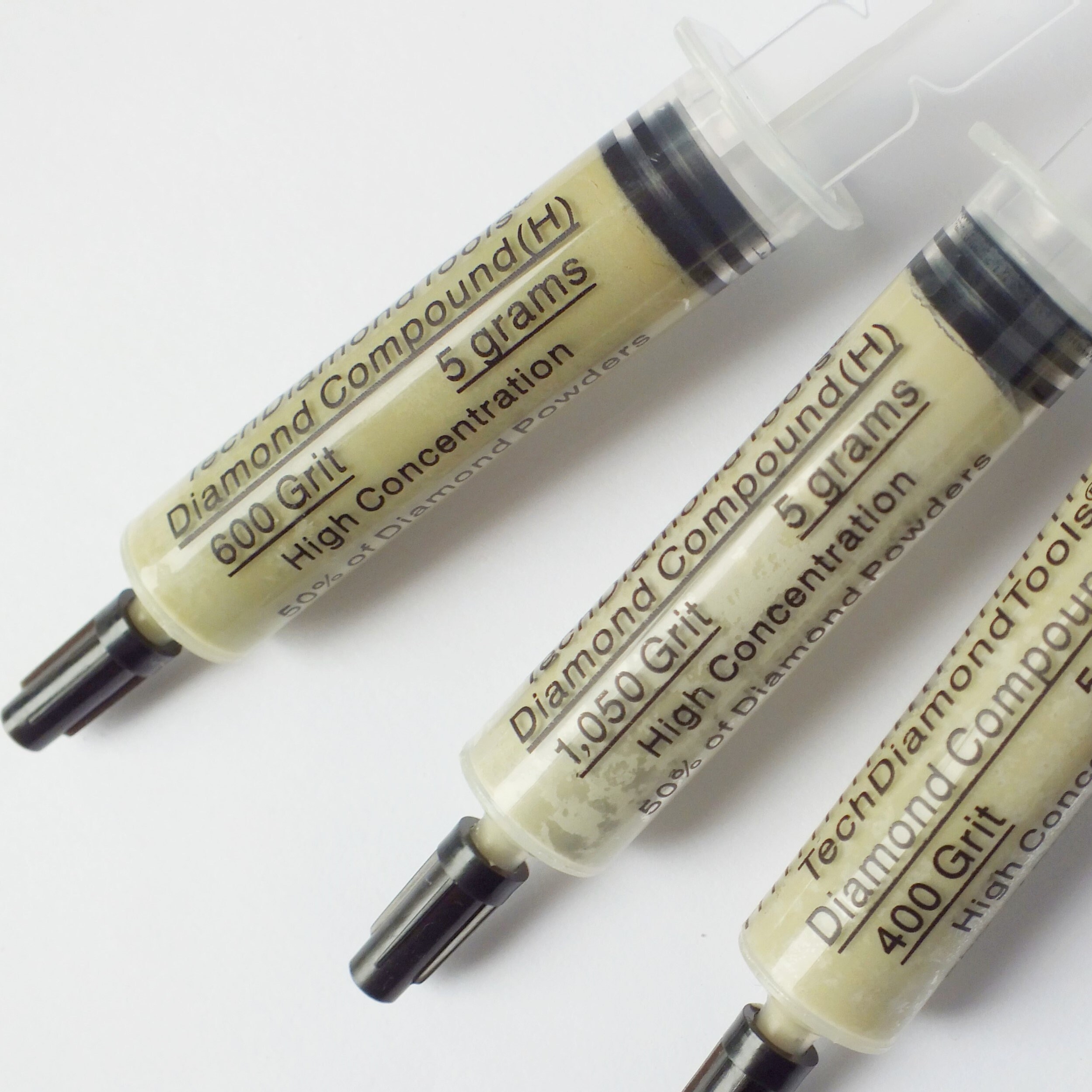 DIAMOND POLISHING COMPOUND, 3 Units, 50% of Diamond Powder, Grit 400 ...