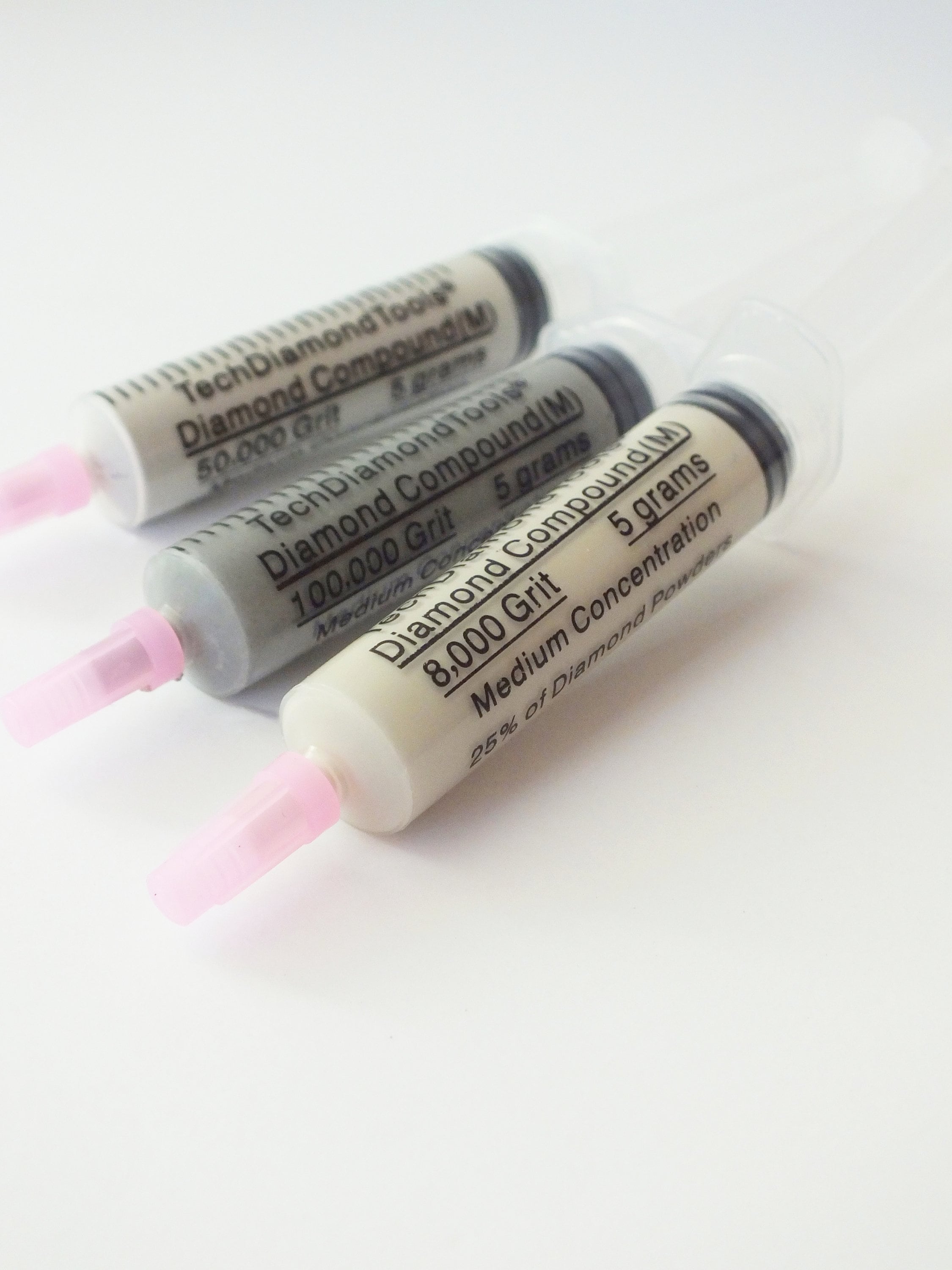 DIAMOND POLISHING COMPOUND, 3 Units, 25% of Diamond Powder, Grit 8,000 ...