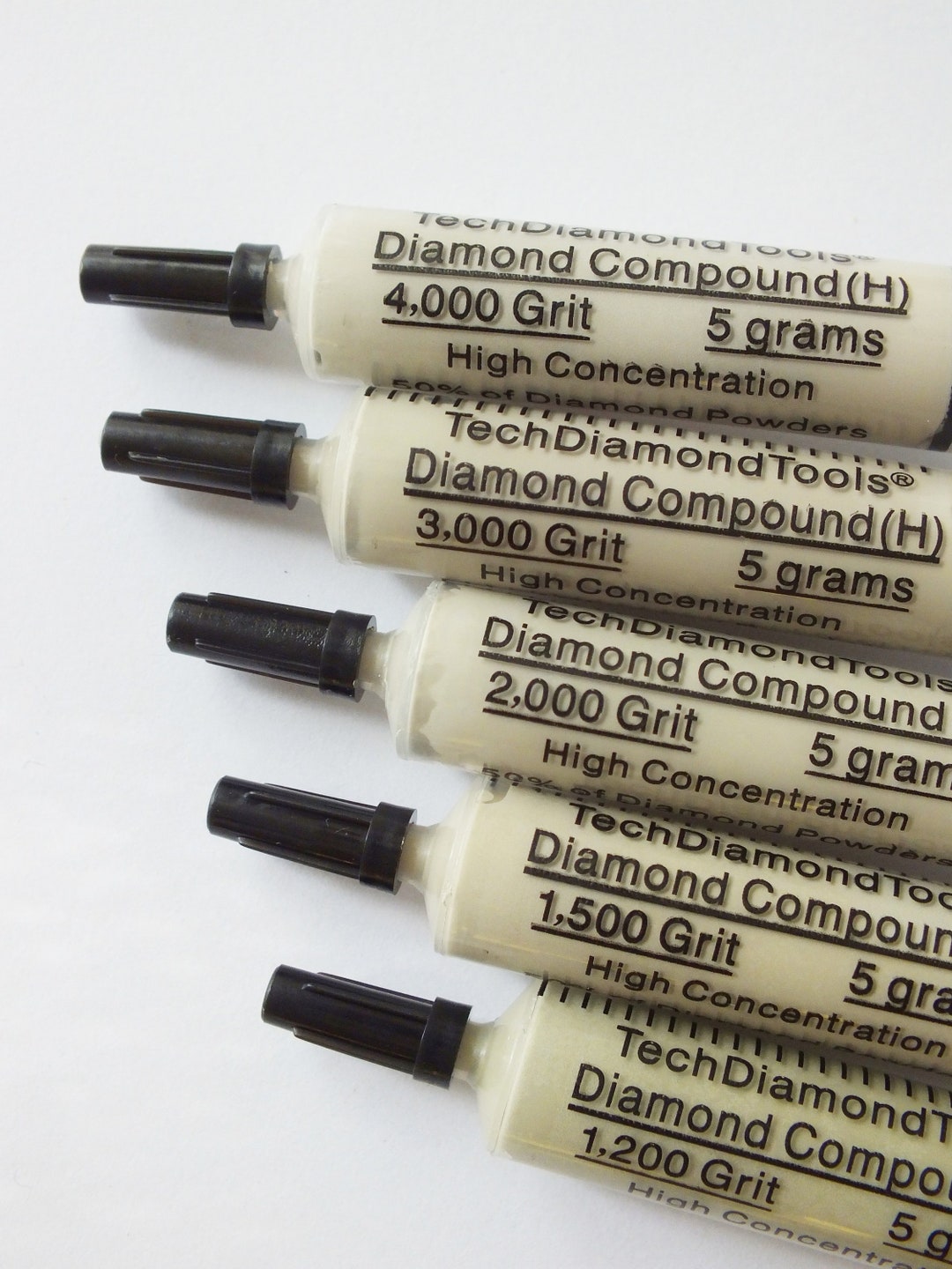 DIAMOND POLISHING COMPOUND, 5 Units, 50% of Diamond Powder, Grit 1200 ...