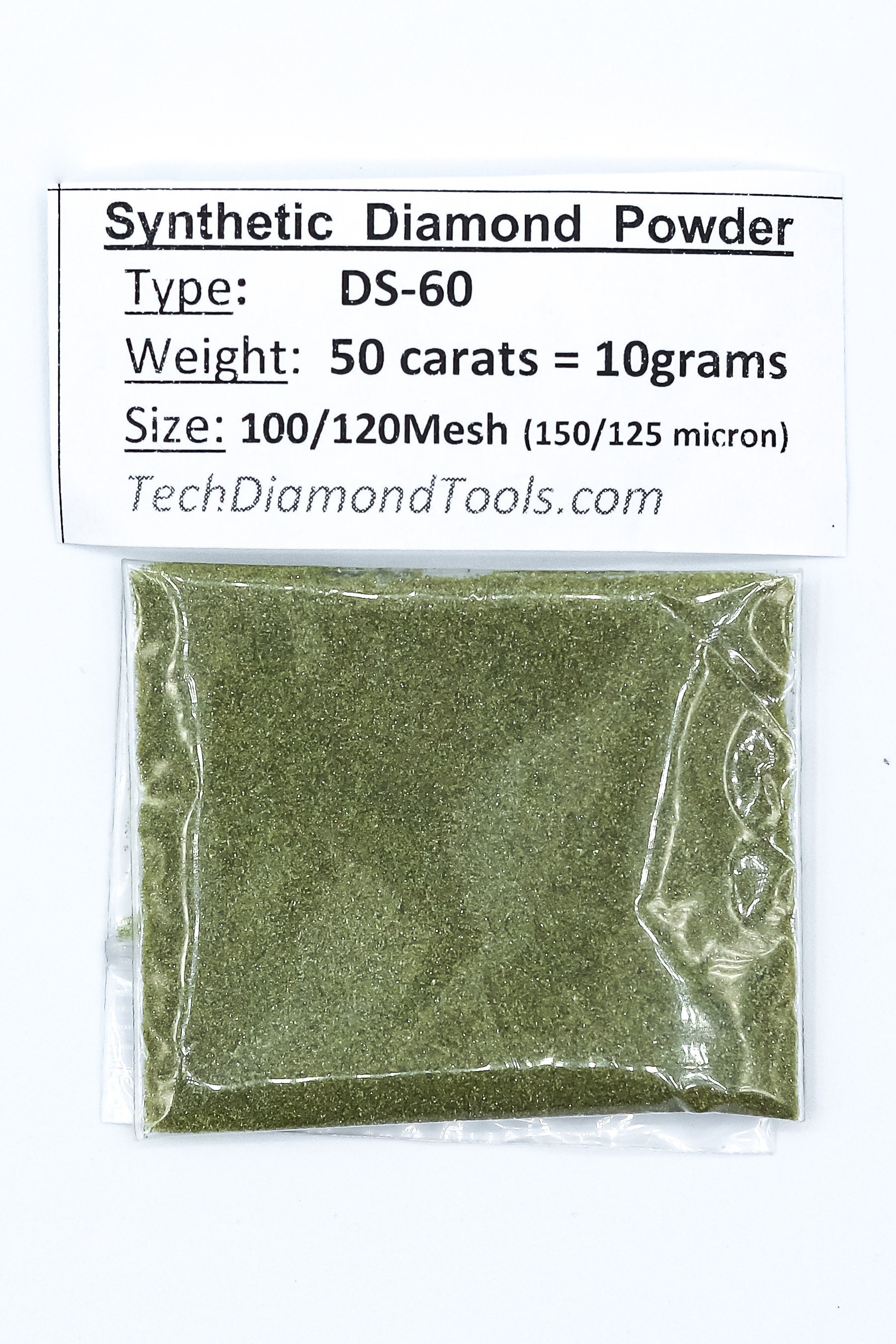Grinding Diamond Powder, 100 Grit, 150-125 Micron, Metal, Glass ...