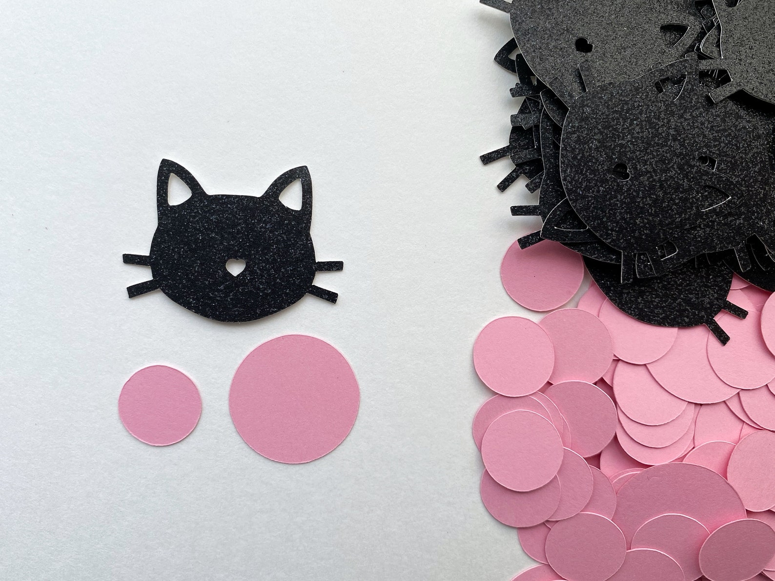 Cat Confetti, 150 PIECES, Kitten Confetti, Kitty Cat Confetti, Cat ...