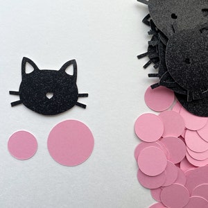 Cat Confetti, 150 PIECES, Kitten Confetti, Kitty Cat Confetti, Cat ...