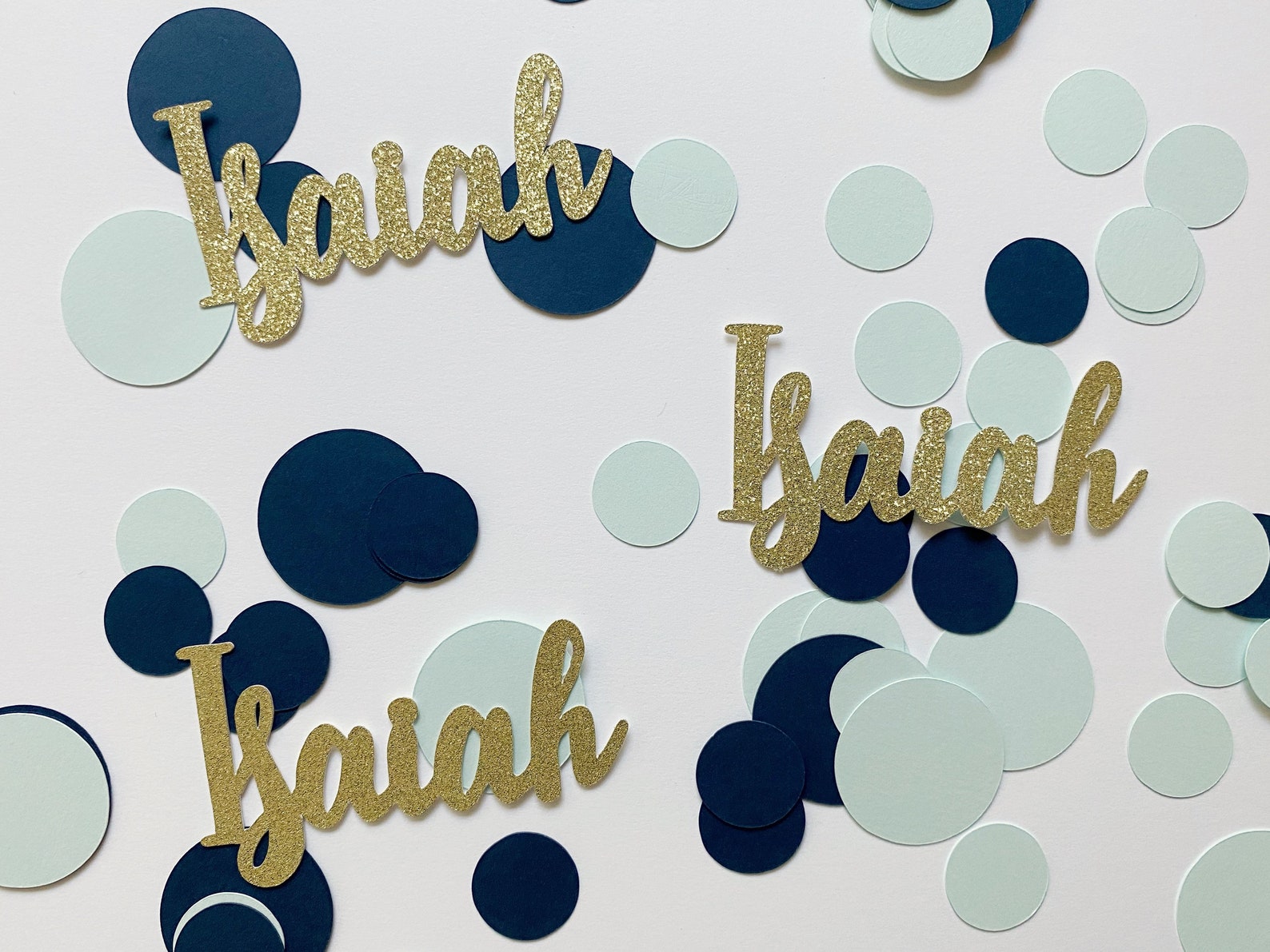 Name Confetti, Custom Confetti, Personalized Confetti, Baby Shower ...