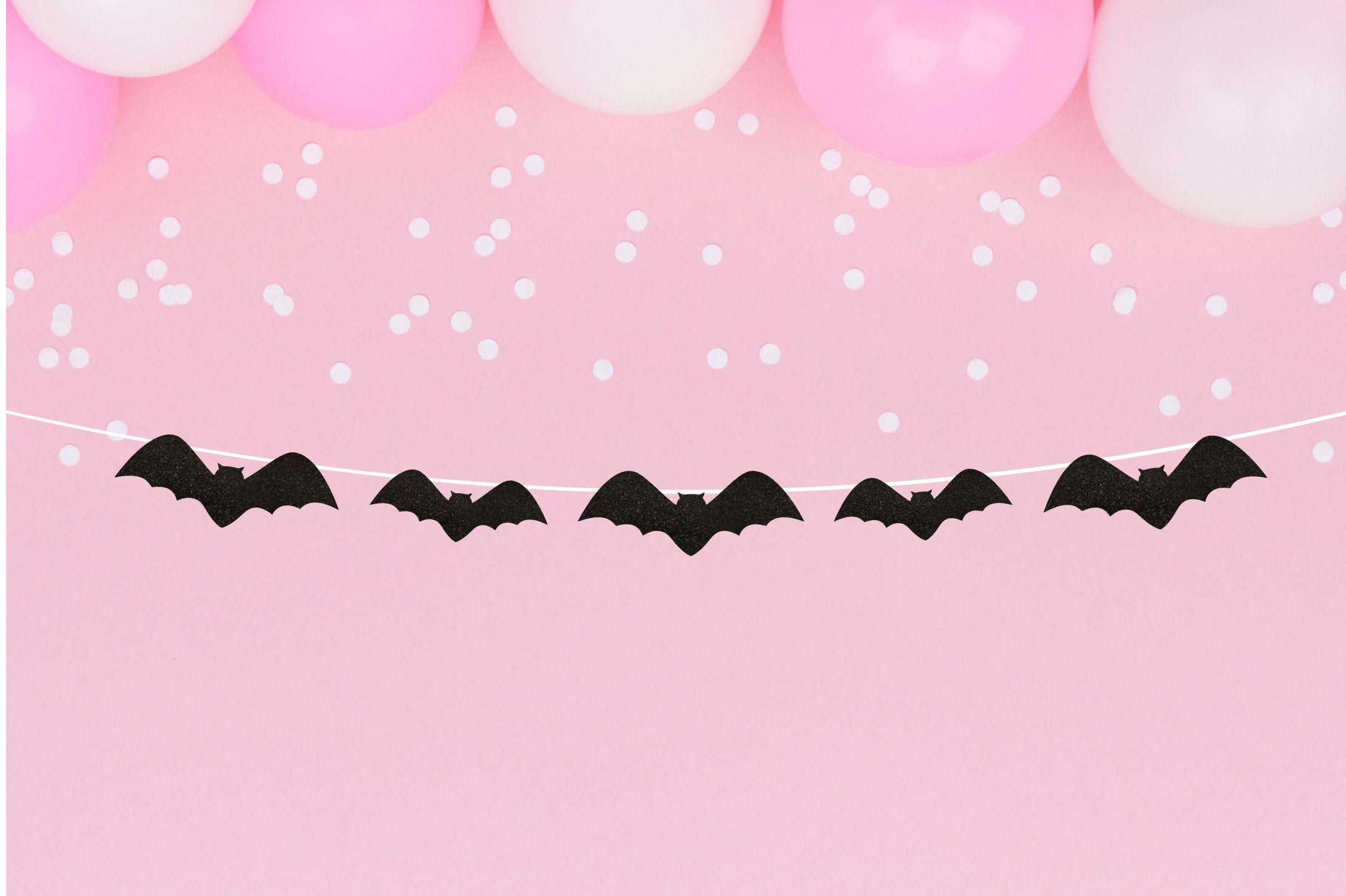 Halloween Decorations, Bat Banner, Halloween Garland, Halloween Party ...