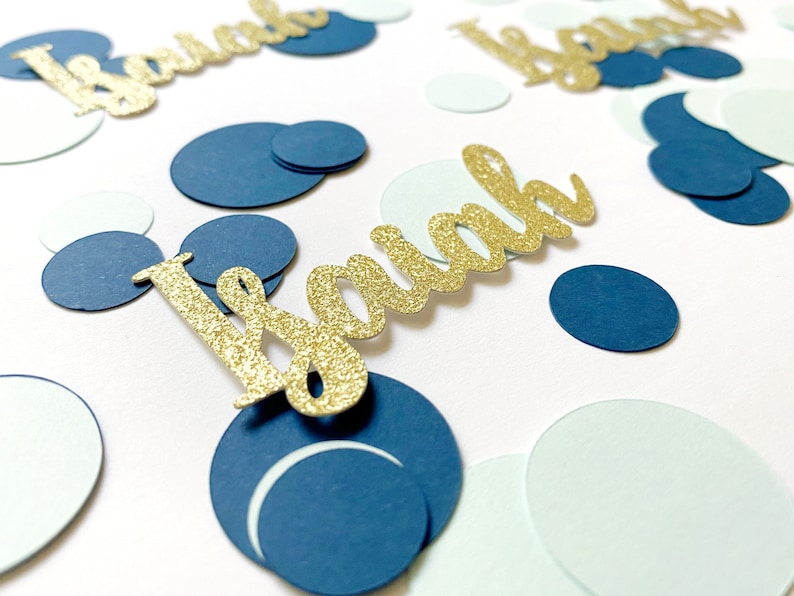 Name Confetti, Custom Confetti, Personalized Confetti, Baby Shower ...