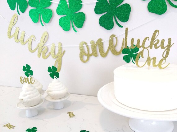 Lucky One Party Pack Lucky One First Birthday Lucky One Cake - Etsy