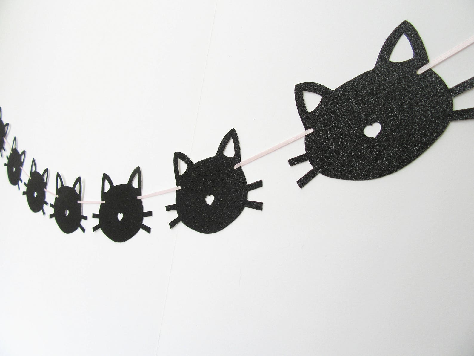 Cat Banner Cat Birthday Party Cat Themed Party Kitten - Etsy