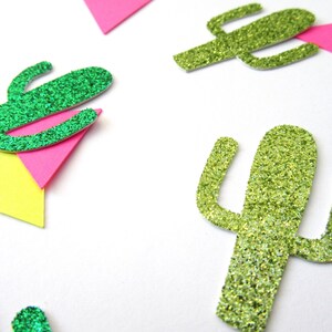 Cactus Confetti, Cactus Party Decor, Taco Party, Fiesta Party, Glitter ...