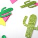 Cactus Confetti, Cactus Party Decor, Taco Party, Fiesta Party, Glitter ...