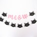 Cat Banner Cat Themed Birthday Kitten Banner Kitten - Etsy