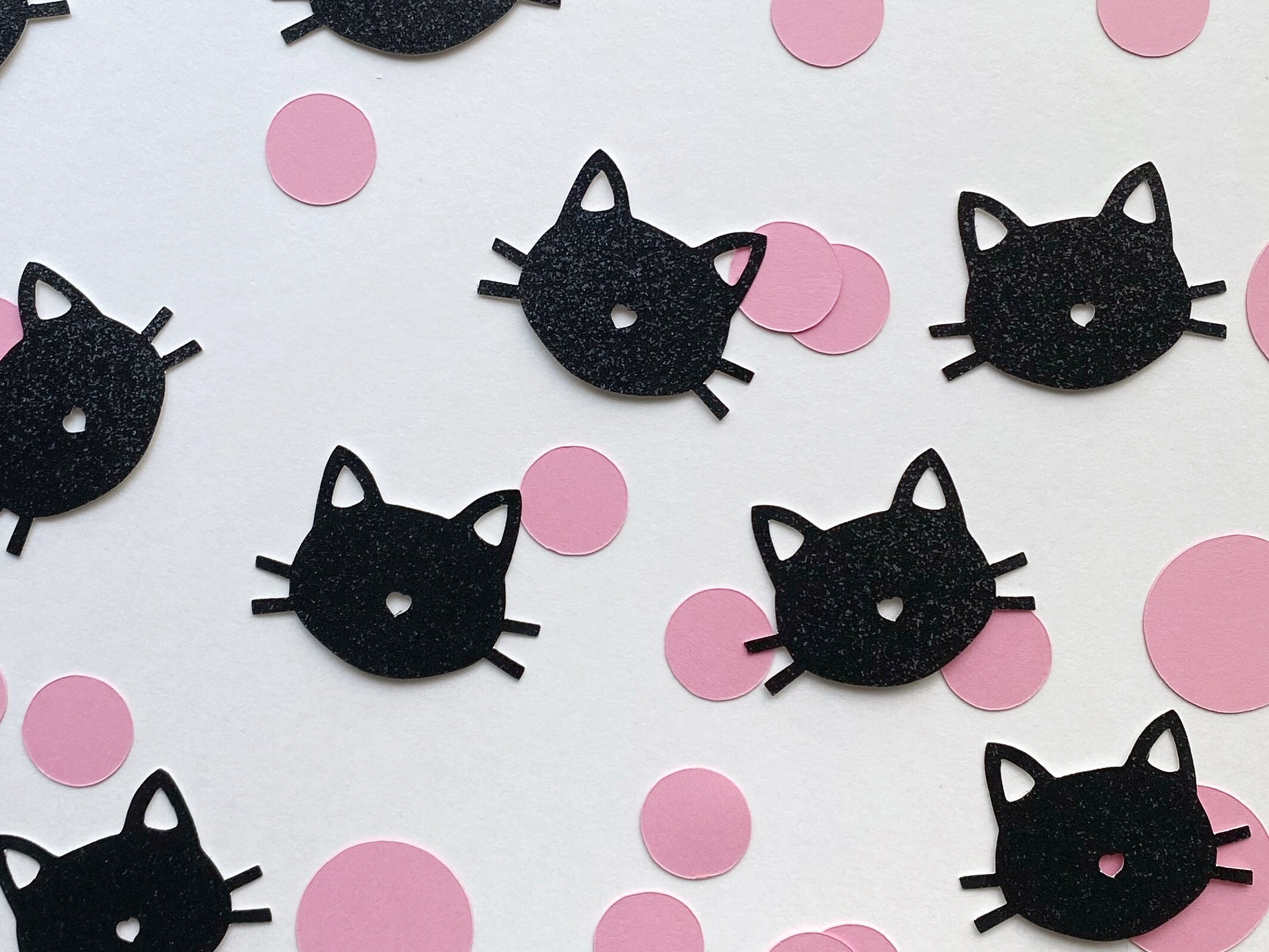 Cat Confetti, 150 PIECES, Kitten Confetti, Kitty Cat Confetti, Cat ...