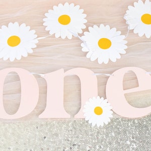 Daisy Banner, Daisy Party Decor, Flower Birthday, Daisy Garland, Custom ...