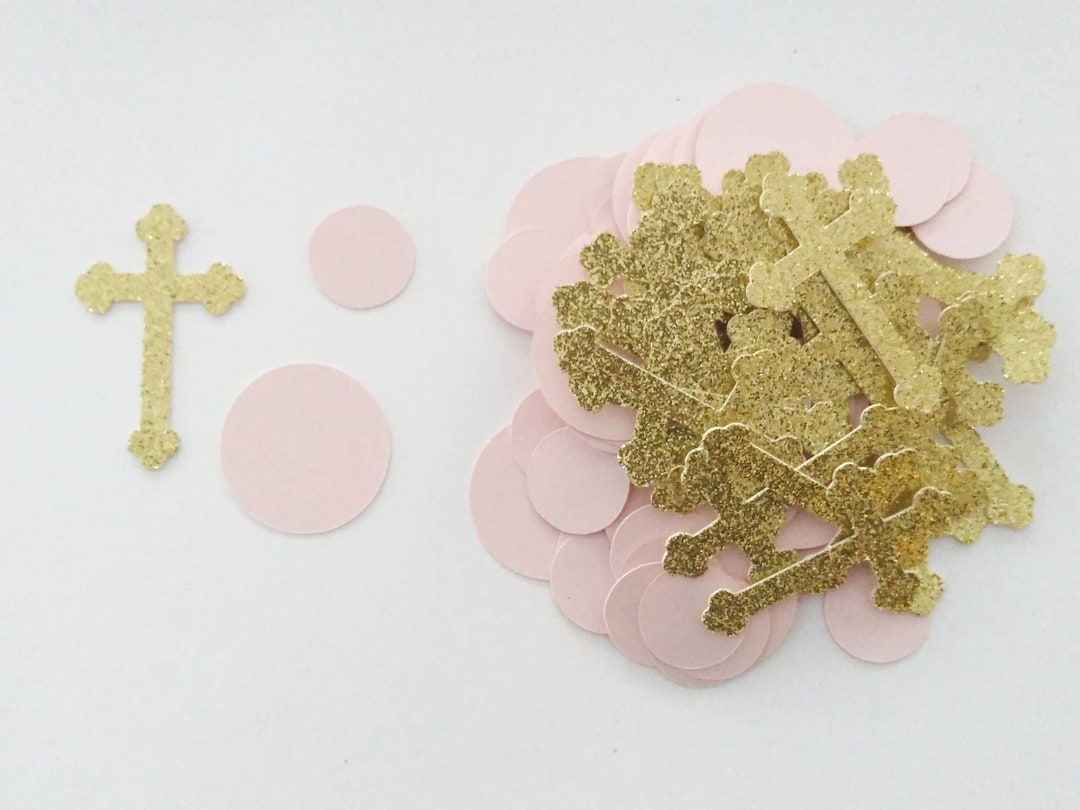 Cross Confetti, Communion Party, Confirmation Decorations, Baptism ...