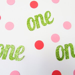 Watermelon Party Decorations One Confetti Watermelon Confetti 1st ...