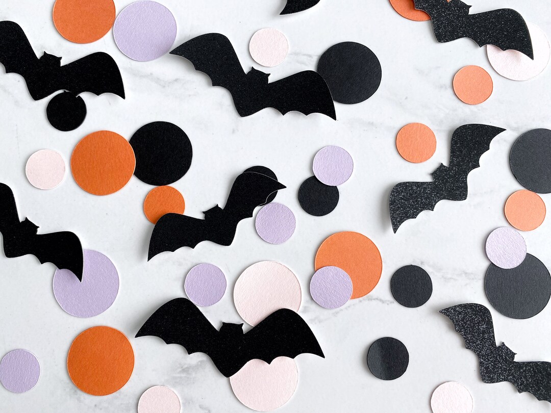 Bat Confetti, Halloween Party, Halloween Decorations, Spooky Table ...