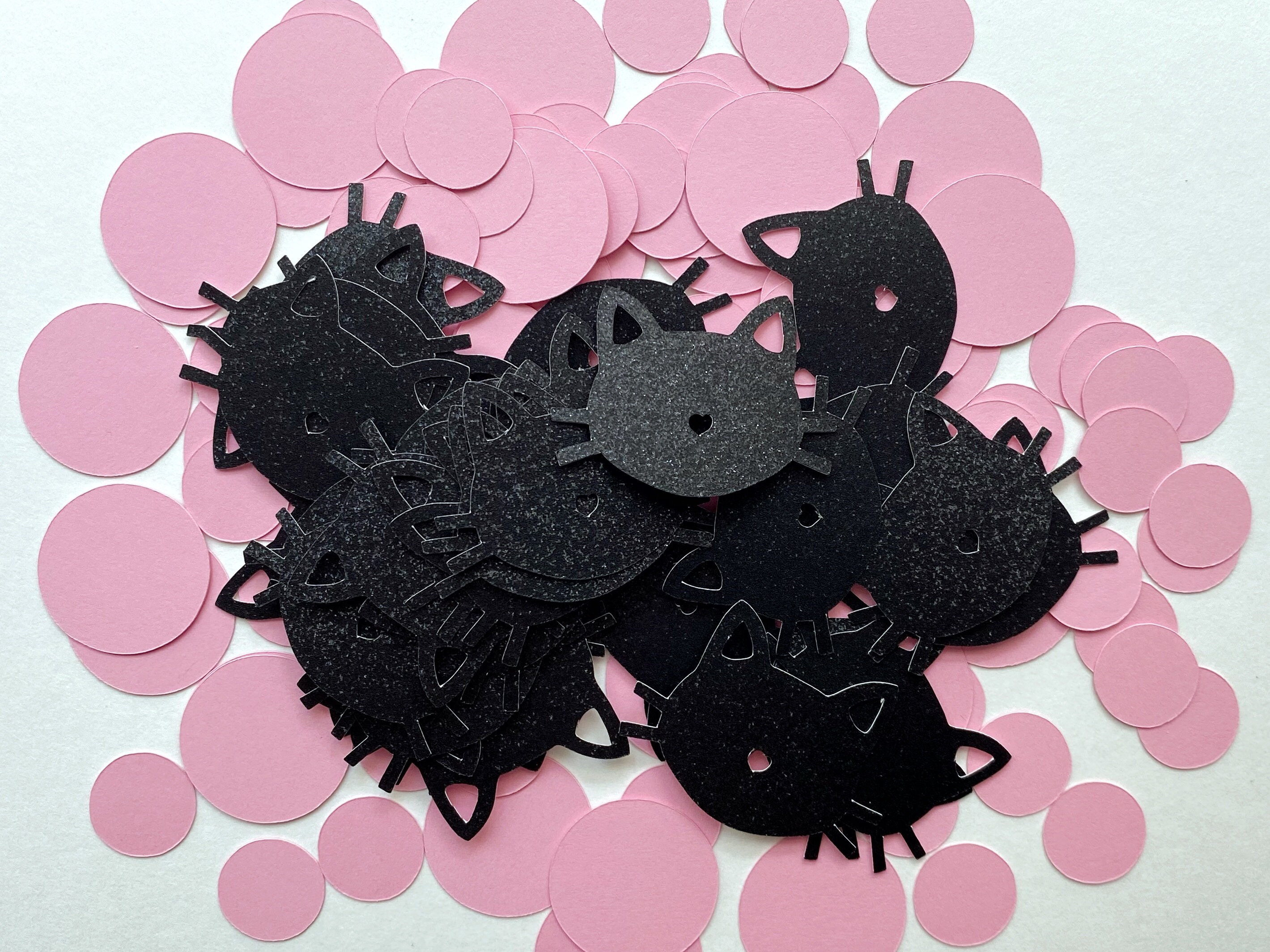 Cat Confetti, 150 PIECES, Kitten Confetti, Kitty Cat Confetti, Cat ...