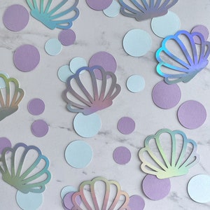 Mermaid Party, Under the Sea, Mermaid Confetti, Mermaid Birthday, Beach ...