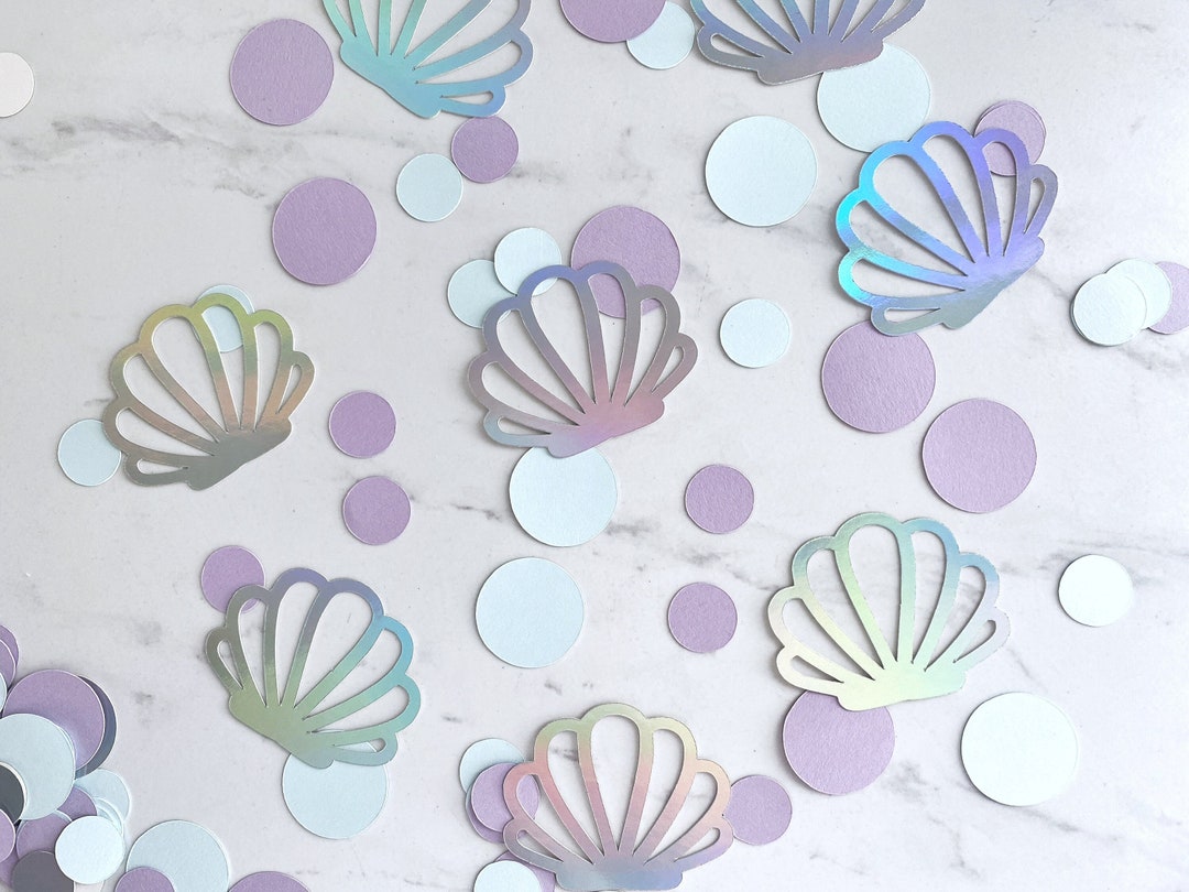 Mermaid Party, Under the Sea, Mermaid Confetti, Mermaid Birthday, Beach ...