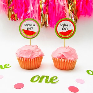 Watermelon Party Decorations One Confetti Watermelon Confetti 1st ...