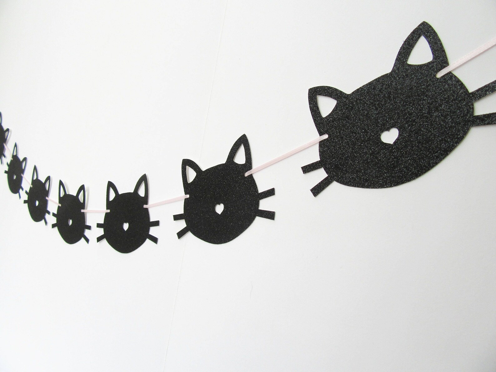 Cat Banner Cat Birthday Party Cat Themed Party Kitten - Etsy