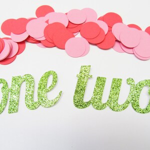 Watermelon Party Decorations One Confetti Watermelon Confetti 1st ...