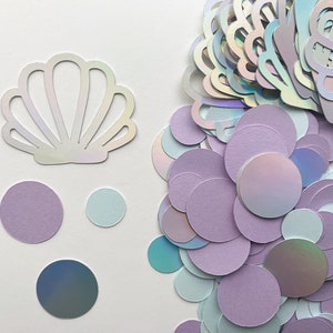 Mermaid Party, Under the Sea, Mermaid Confetti, Mermaid Birthday, Beach ...