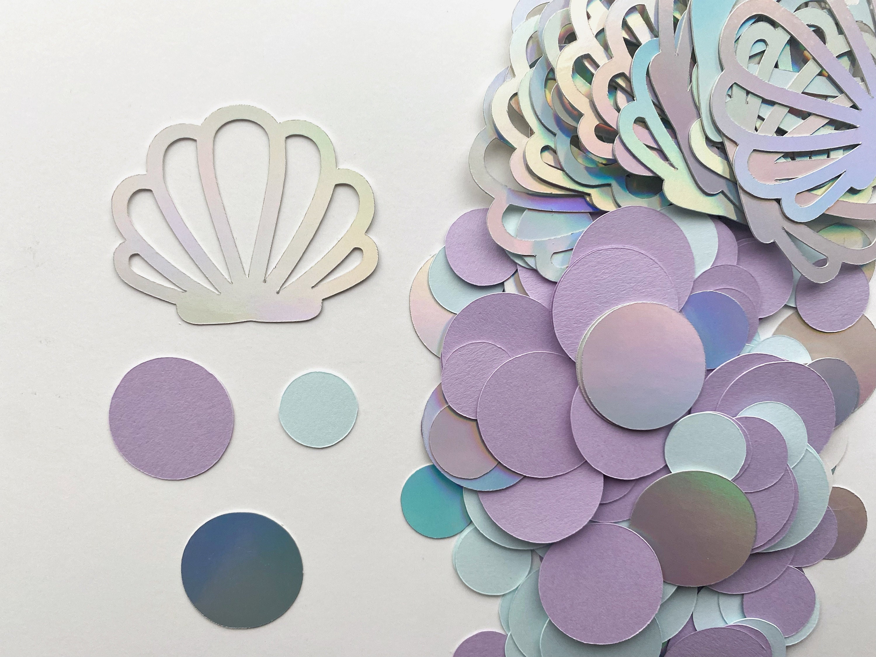Mermaid Party, Under the Sea, Mermaid Confetti, Mermaid Birthday, Beach ...