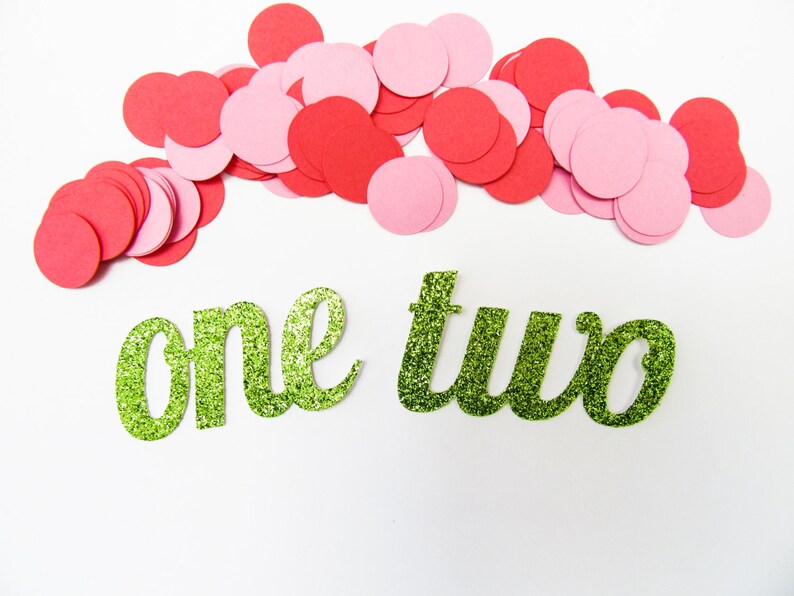Watermelon Party Decorations One Confetti Watermelon - Etsy