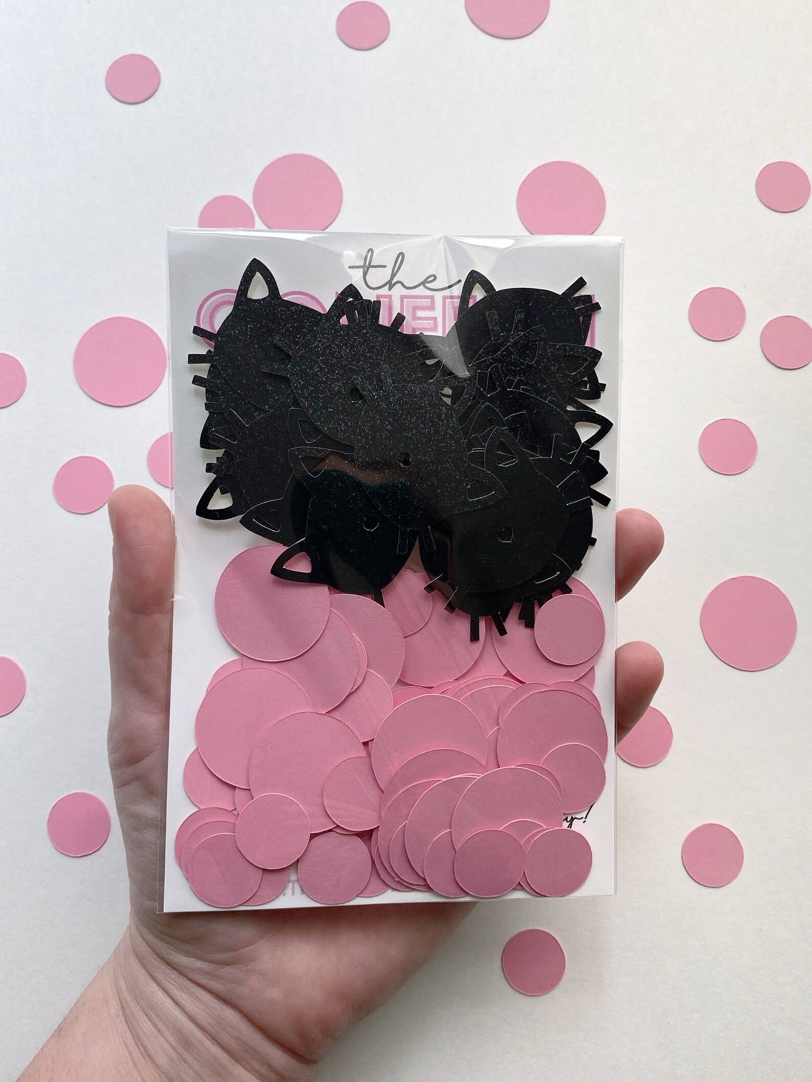 Cat Confetti, 150 PIECES, Kitten Confetti, Kitty Cat Confetti, Cat ...