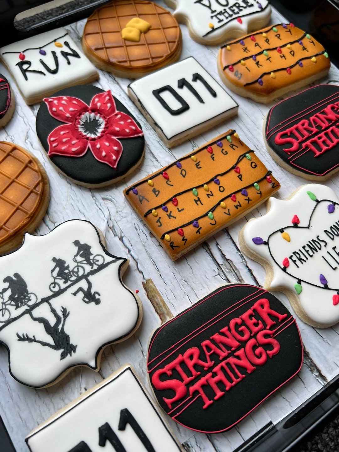 Stranger Things Cookies- 1 Dozen - Etsy