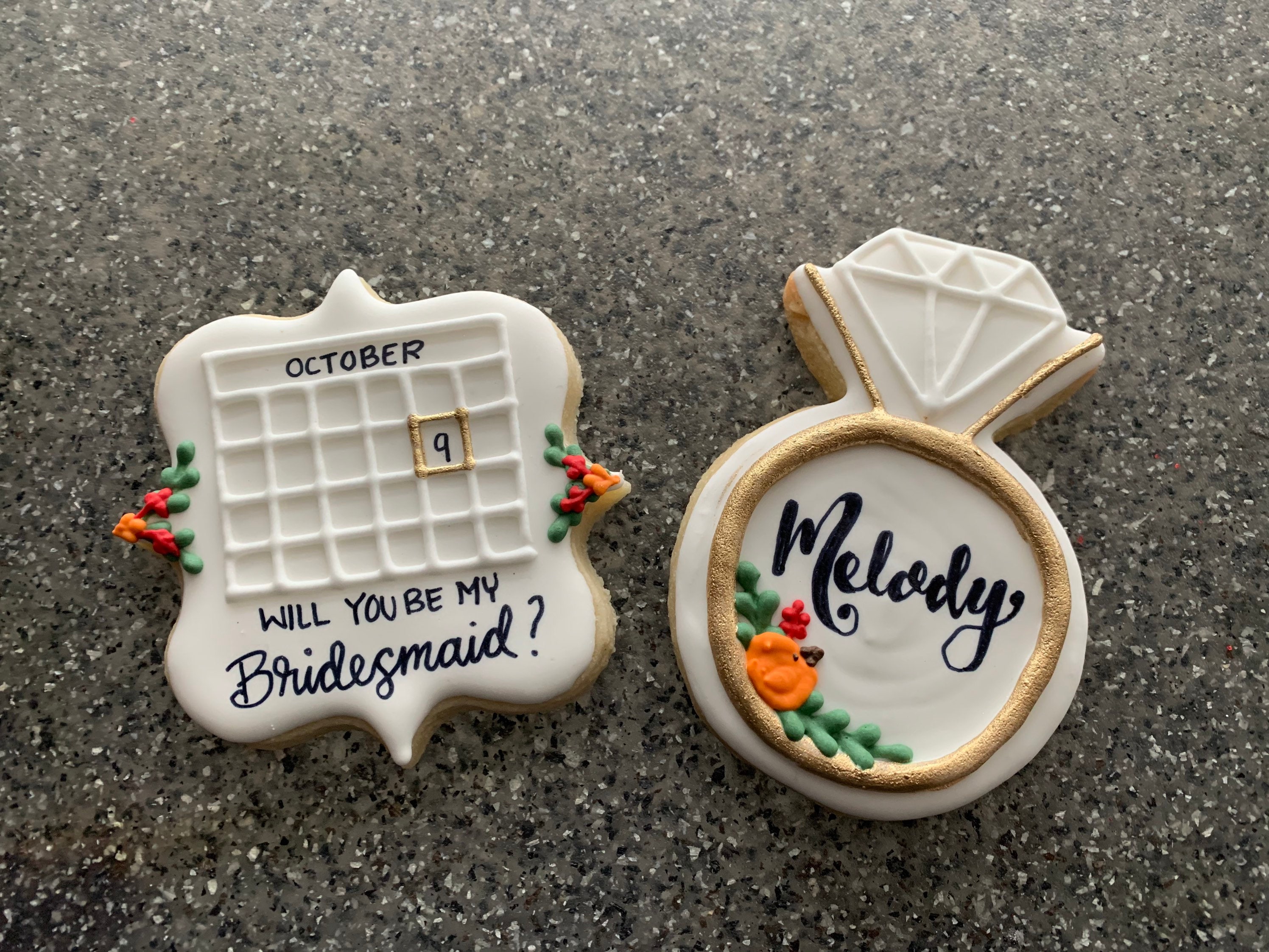 Bridesmaid Proposal Cookie Set - Etsy