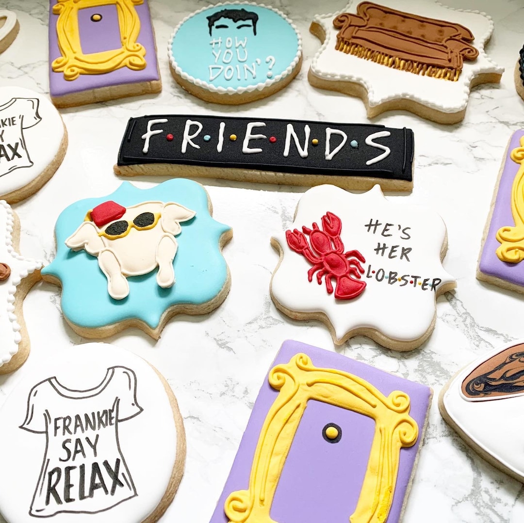 Friends Sugar Cookies- 1 Dozen - Etsy