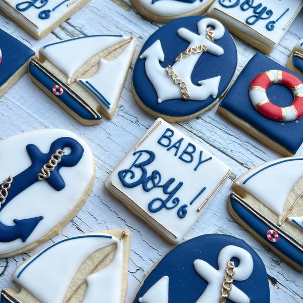 Nautical Cookies - Etsy