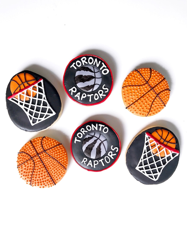 Toronto Raptors Sugar Cookies 1 Dozen - Etsy Canada