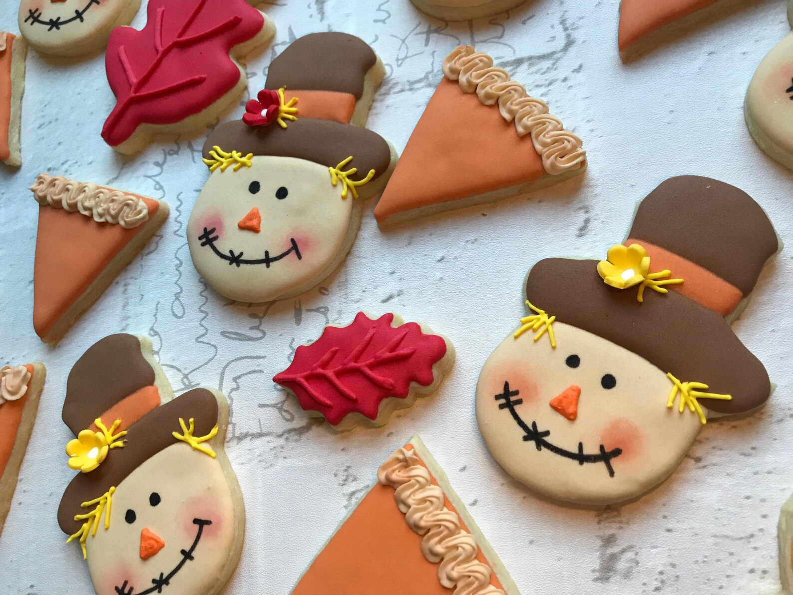 Assorted Fall Sugar Cookies- 1 Dozen - Etsy