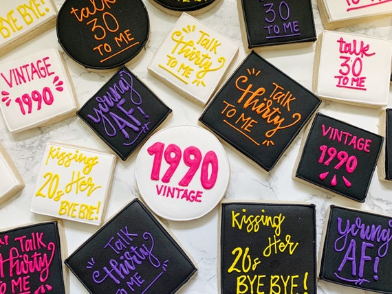 90s vintage sugar cookies-1 dozen | Etsy