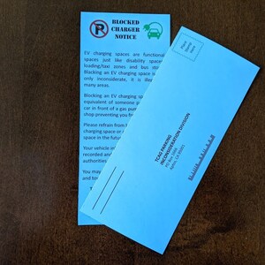 EV Etiquette Survival Pack - Hang Tags, Charge Notices and Sticky Note ...