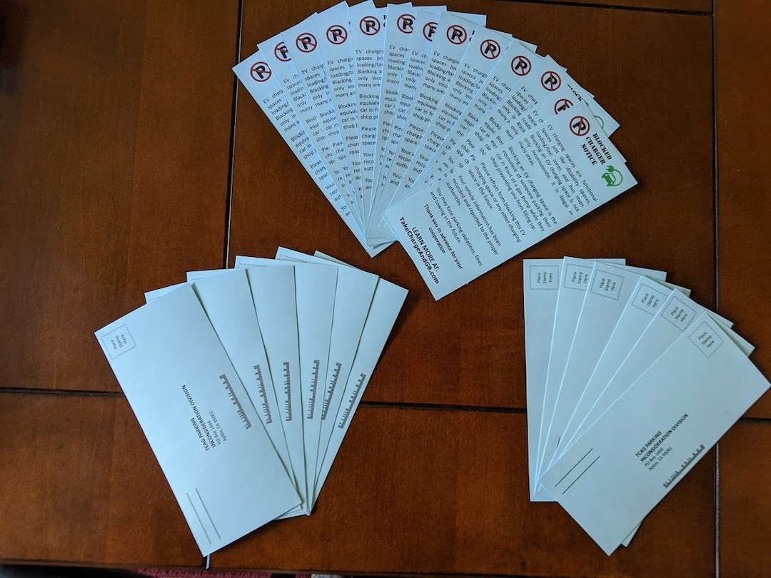 ICE_BLOCKED CHARGER NOTICES - 24 Pack - Etsy