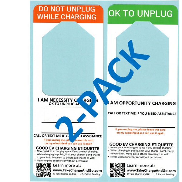 Electric Vehicle Charging Hangers - Etsy