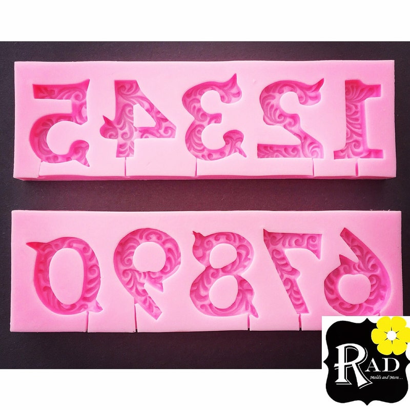Chocolate Mold Numbers - Etsy