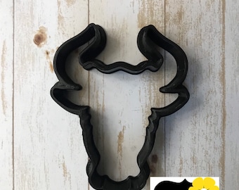 Bull Head Cookie Cutter - Etsy